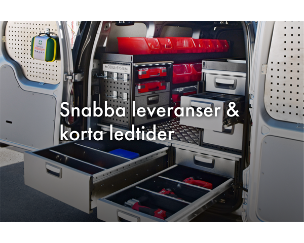 Bilinredning & Serviceinredning (Lättvikt) | Modul-System